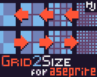 Grid2Size for Aseprite by kid marscat