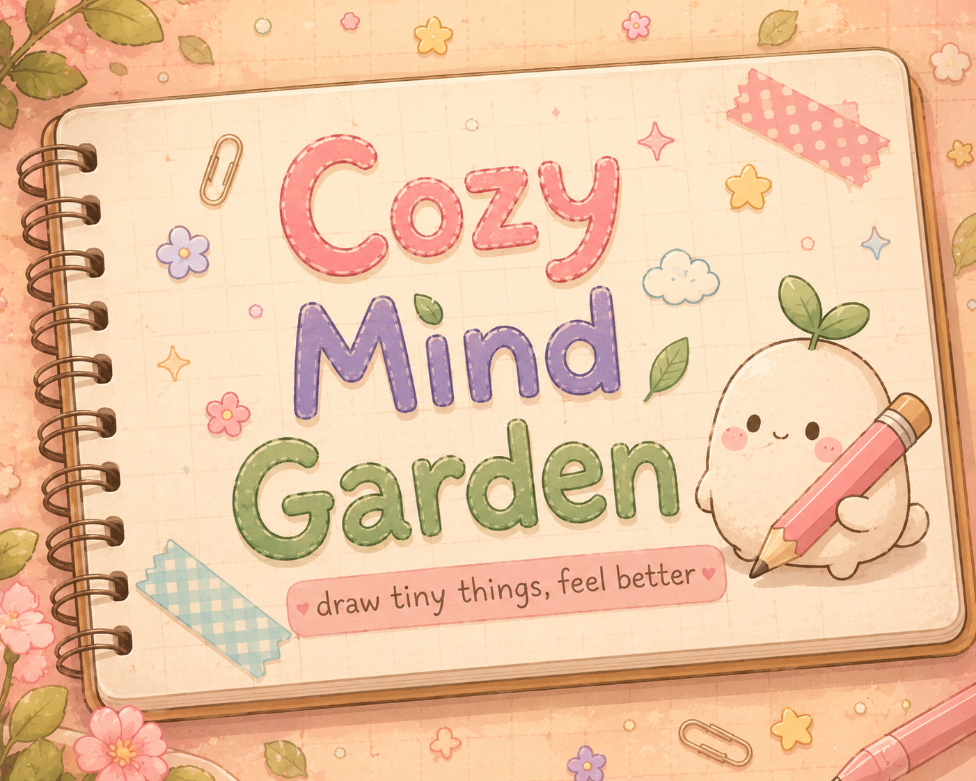 Cozy Mind Garden by veinmerch