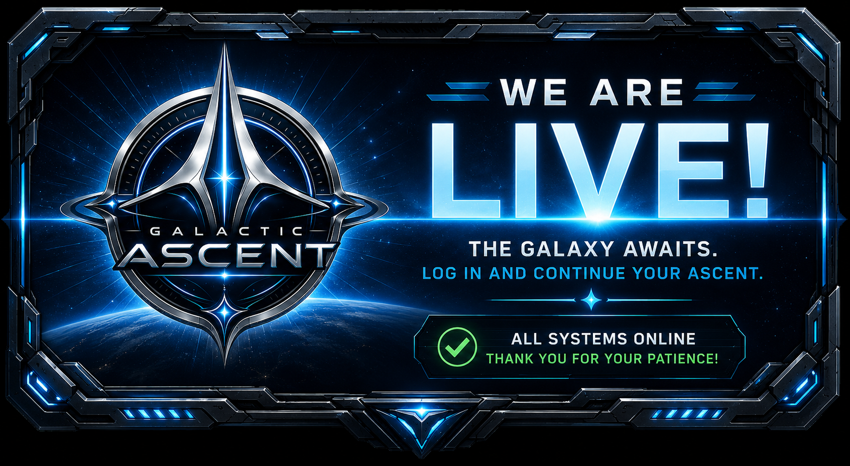 v1.1.0 Full UI Redesign - Galactic Ascent by DBA-Labs