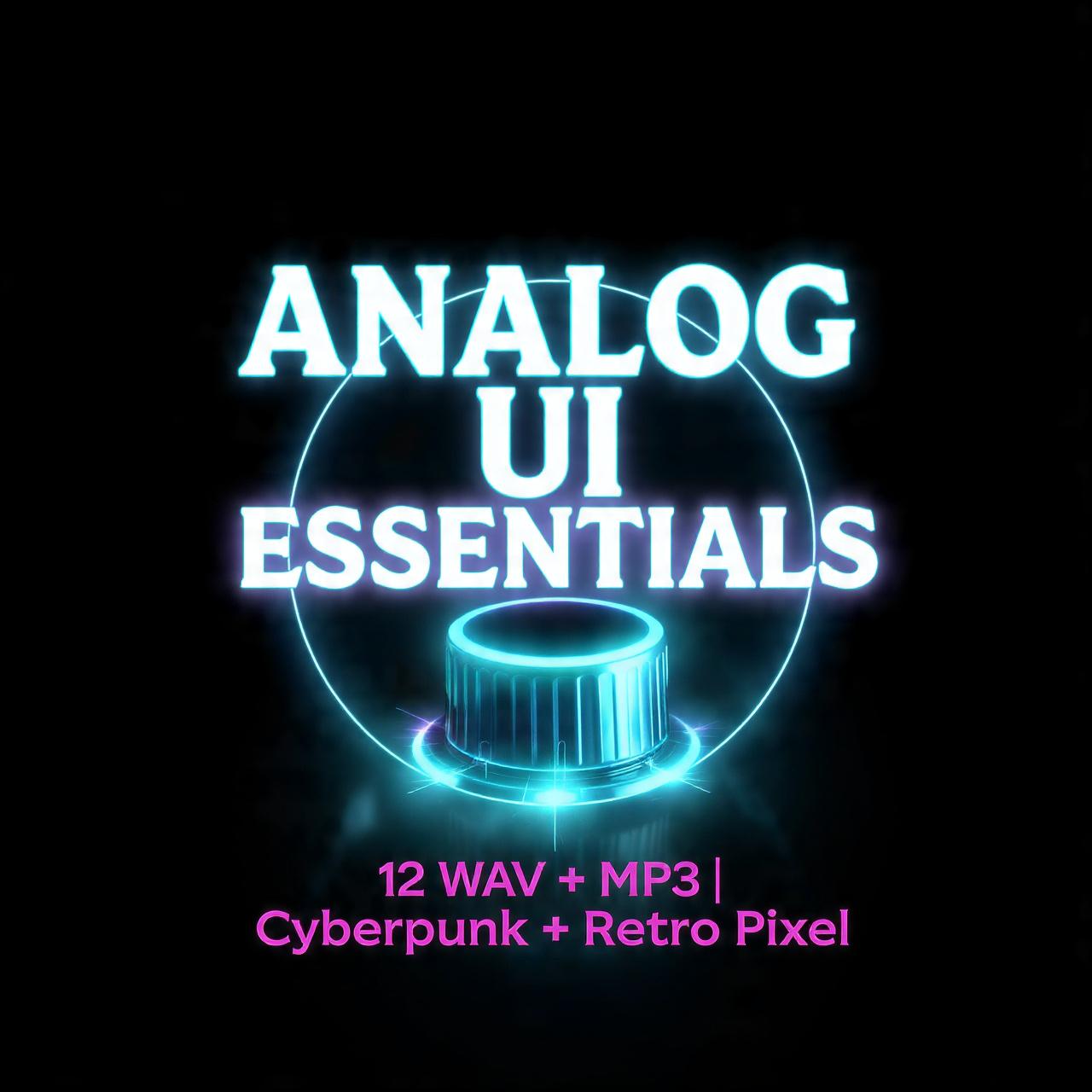 Analog UI Essentials v1.0 Released! 12 Retro Button Sounds - Analog UI ...