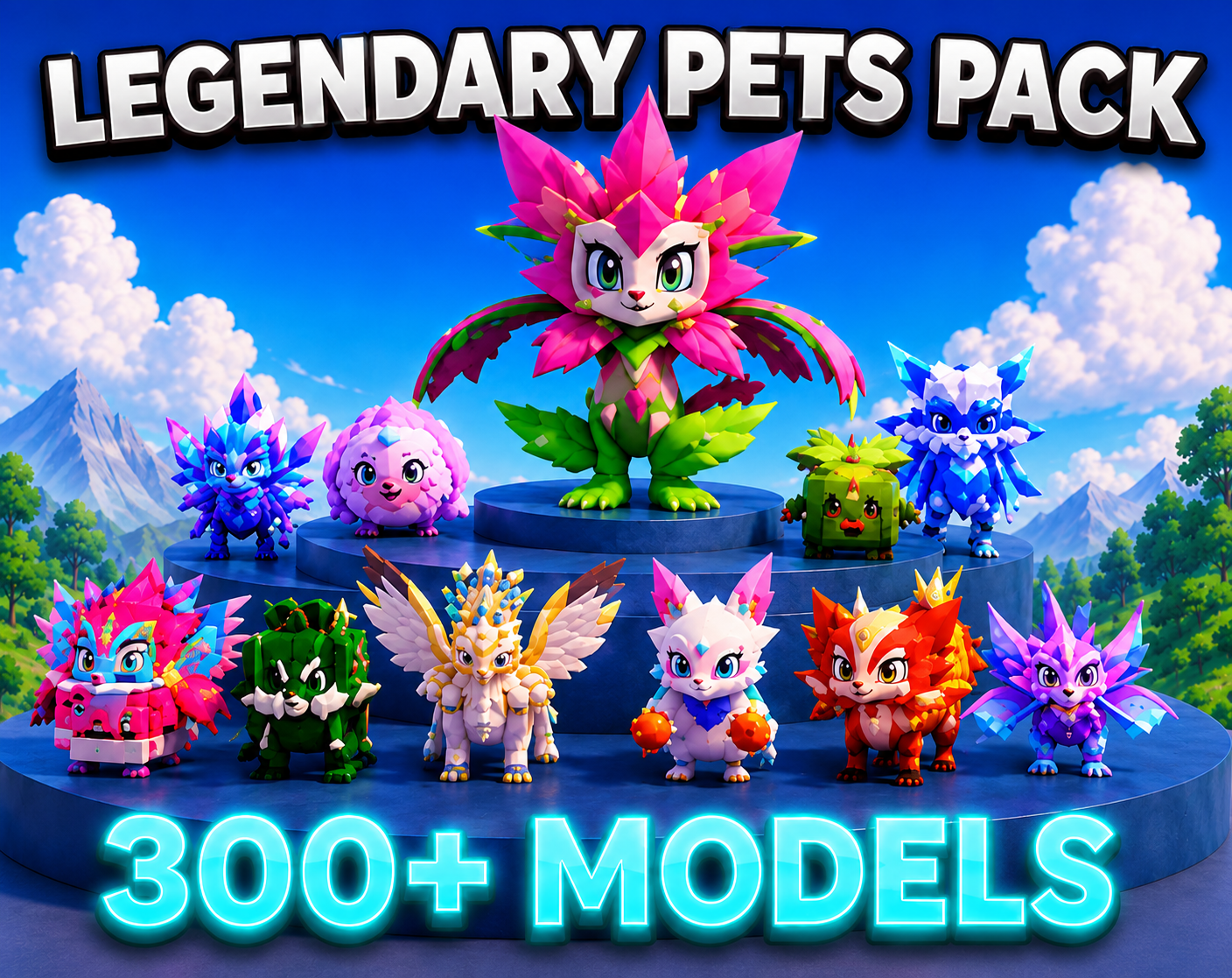 Legendary Pets Pack | Animated by Uqel