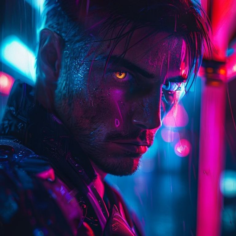 Neon Vice: Cyberpunk Character Asset Pack by FerplexNaultlab