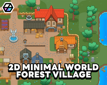 2D Minimal World - Forest Village Demo by LAYERLAB