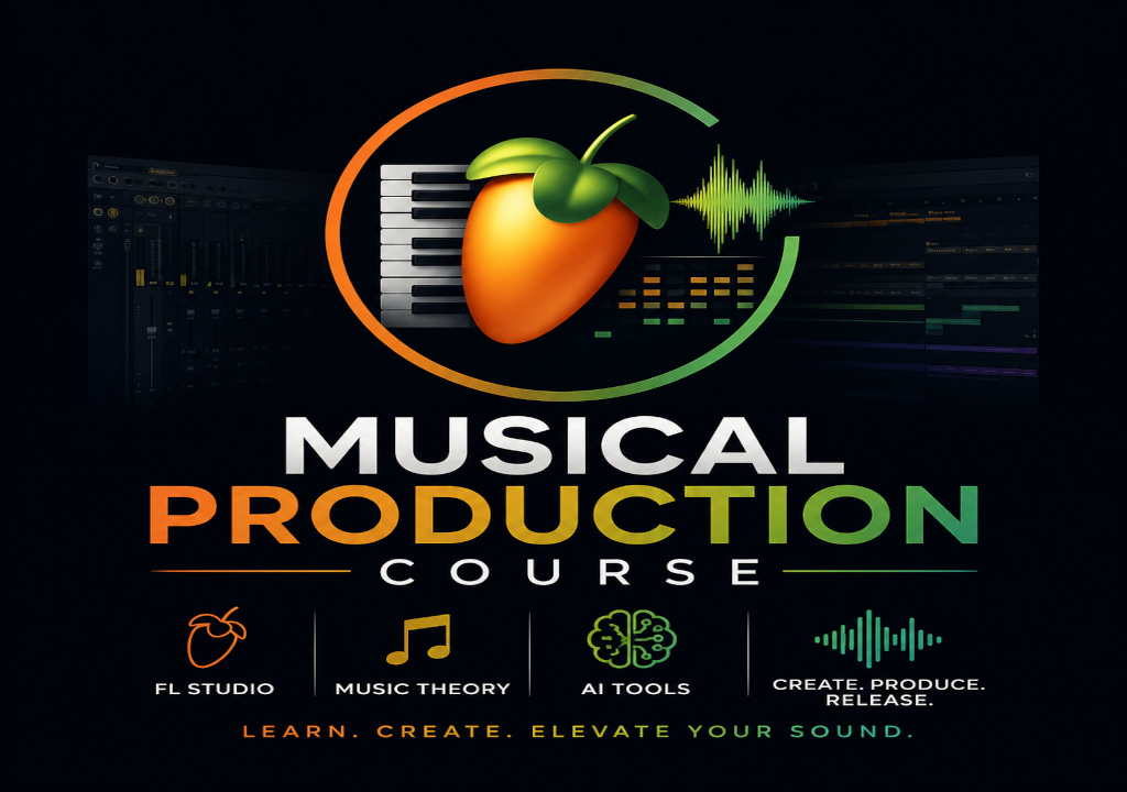 Music Production FL Studio by See-Logo.com AI*IT