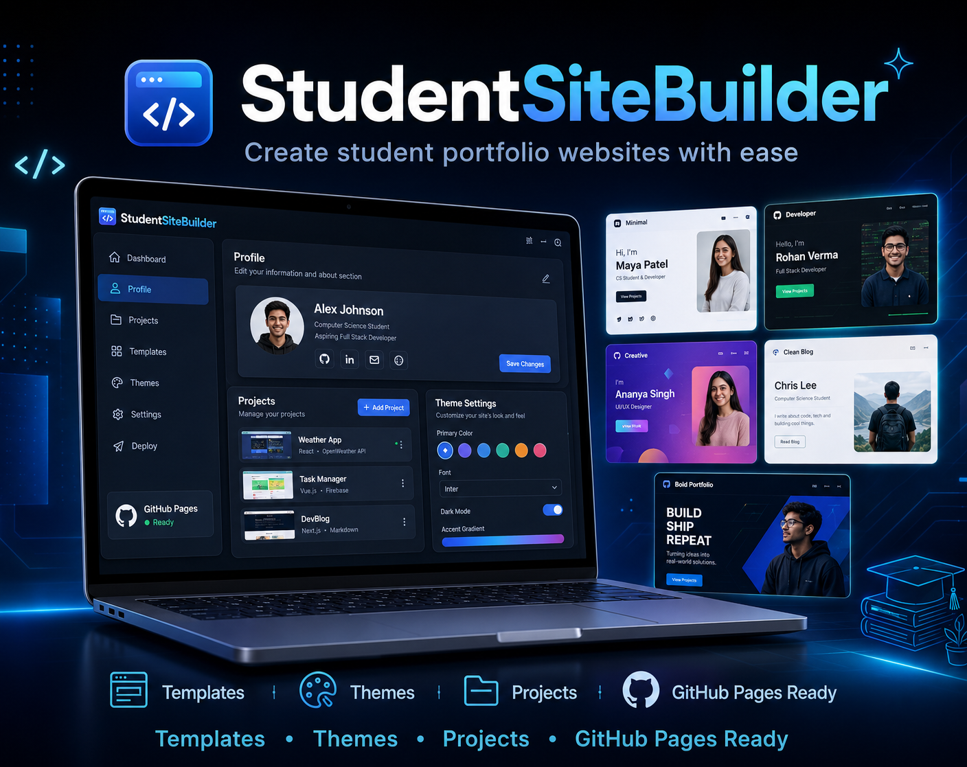 Student Site Builder by Matthew Derek Rall