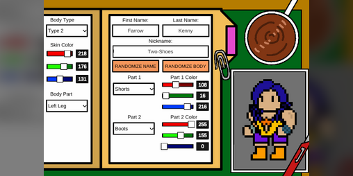 Wrestler Maker by MadLobotanist