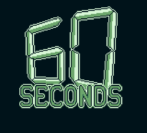 60 Seconds by Pixel8Mike, Protopixel for Desafio Pixel Art Jam #1 - itch.io