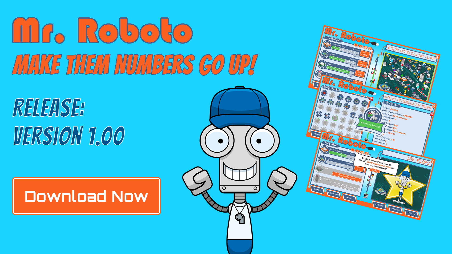 Mr. Roboto - Release Version 1.00 - Mr. Roboto by GuineaPigGames