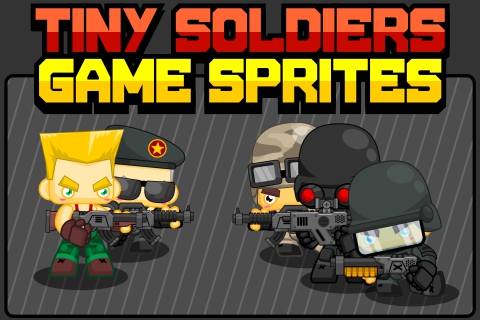 Tiny Soldiers - Game Sprites by pzUH