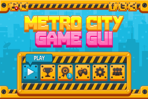 Metro City - Game GUI by pzUH