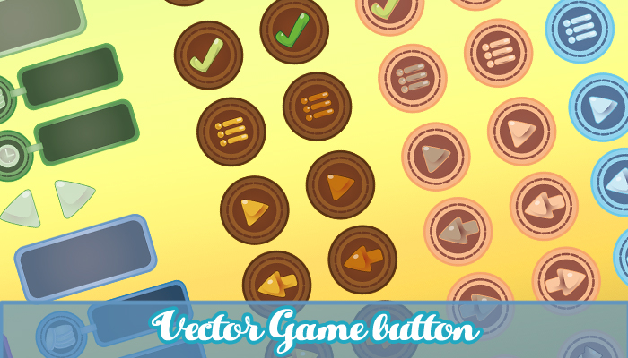 Vector Game Button by aedelish