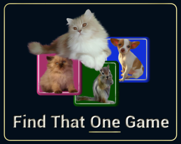 Find That One Game by Evolutionary Games