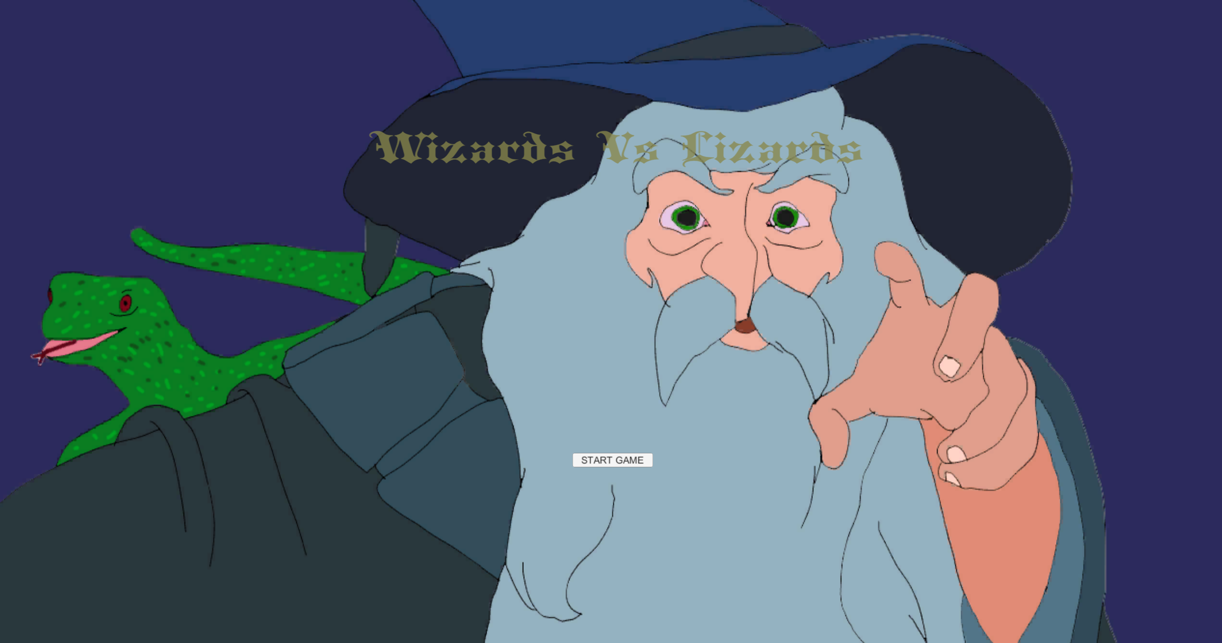 Wizards vs Lizards by munty99