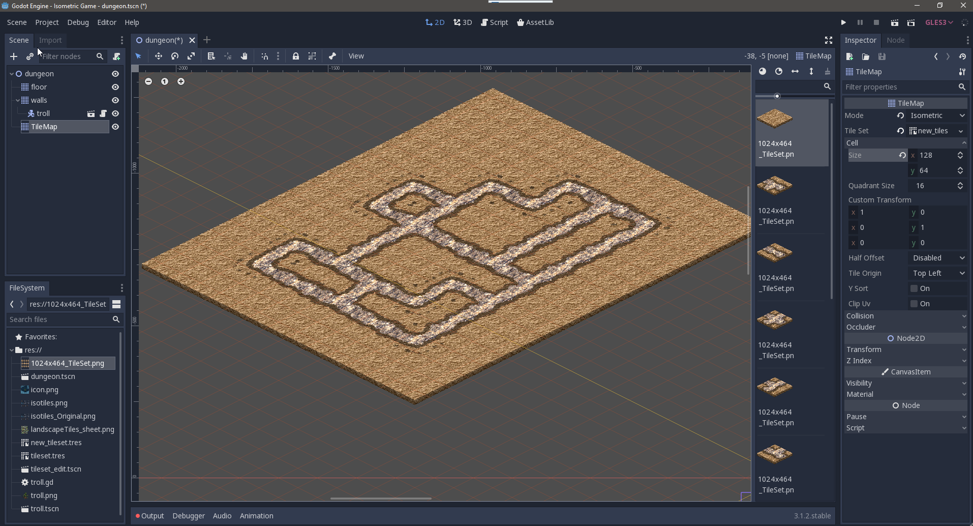 Isometric Ground Tiles by Vlash