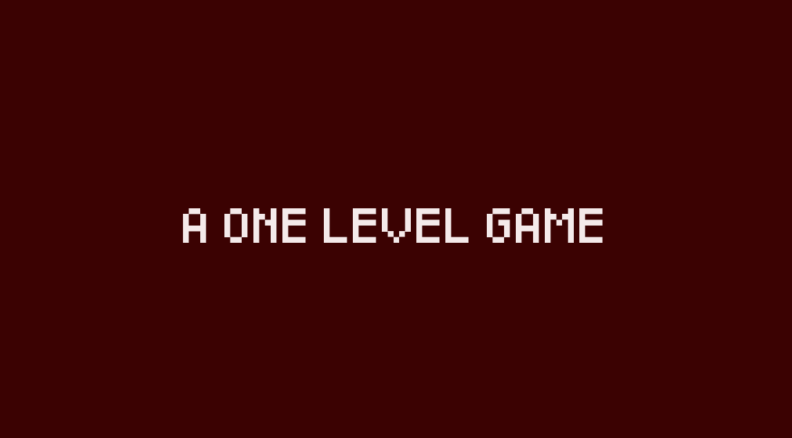 A one level Game by failingcollege