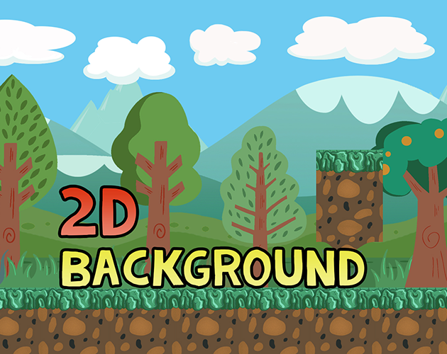 2D Cartoon Background - The Forest Gumps by Tunnel Vision Studio