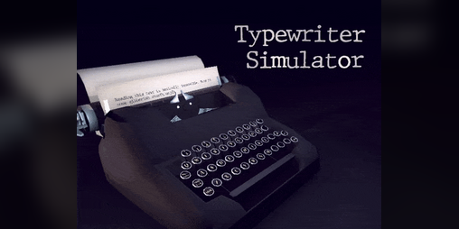 Typewriter Simulator by papercookies, ViktorRKraus