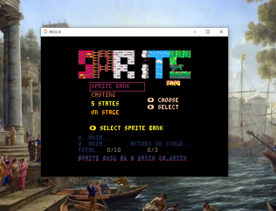 Sprite_Show for pico8 by Yanik