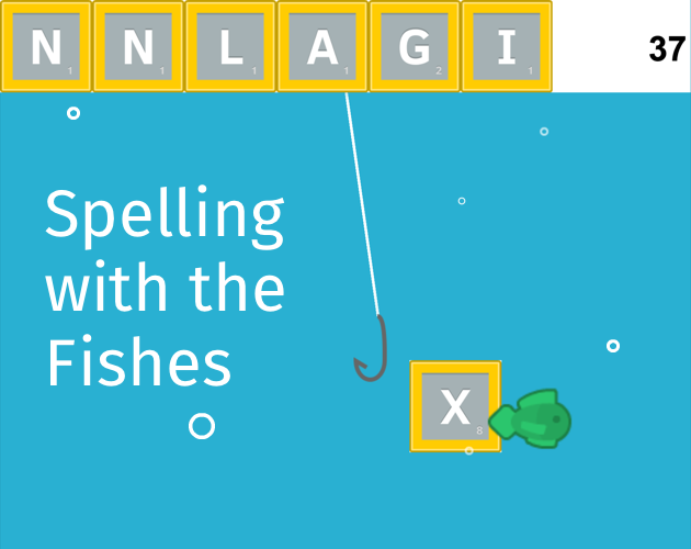 Spelling with the Fishes by mapsandapps