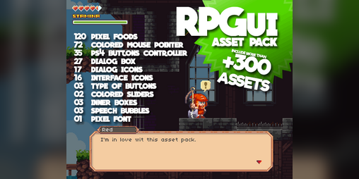 RPGui HUD - Asset Pack by Narehop