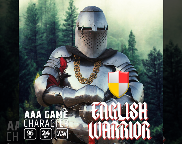 AAA Game Character English Warrior by Epic Stock Media