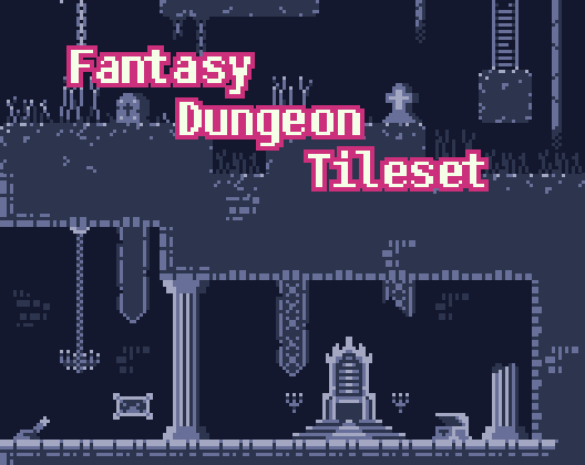 Fantasy Pixelart Platformer Tileset by mostbestestgames