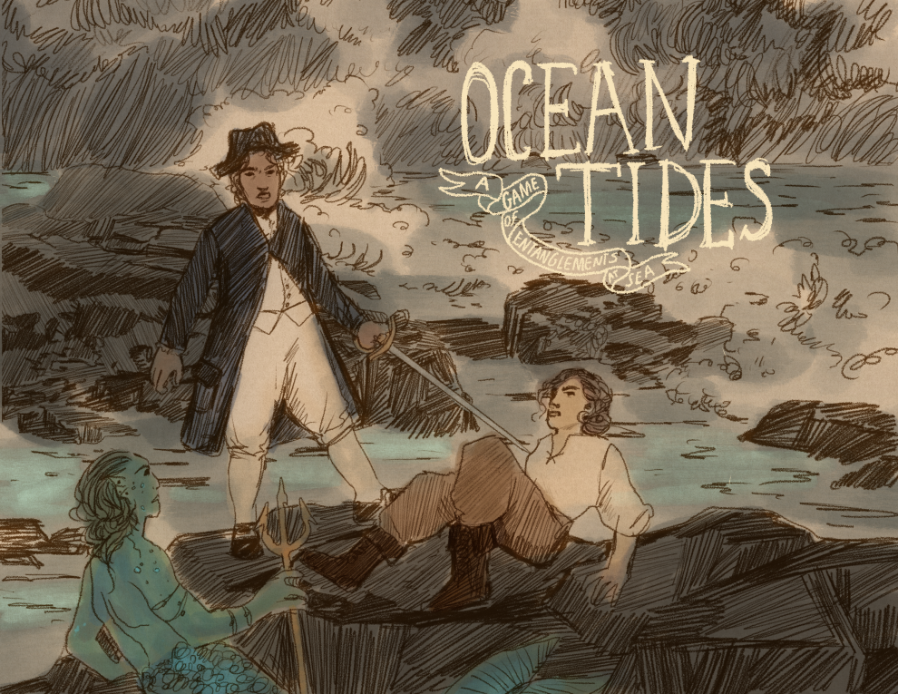 Ocean Tides: A Game of Entanglements at Sea by S. Gates/August