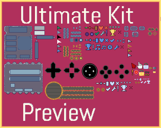 Ultimate Kit Pixel Art by LucaPixel