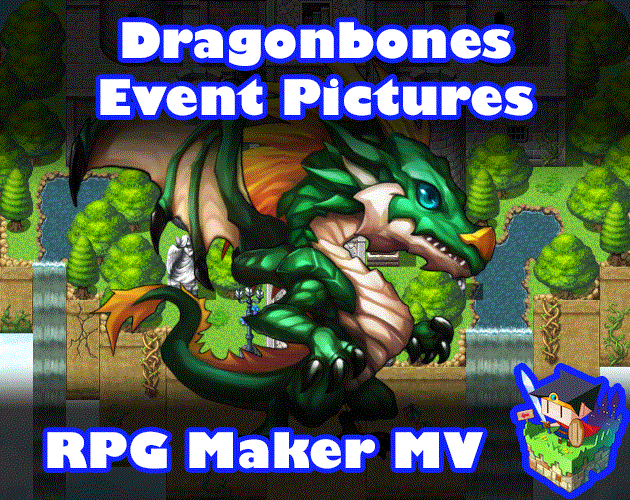 Dragonbones Event Pictures plugin for RPG Maker MV by Irina