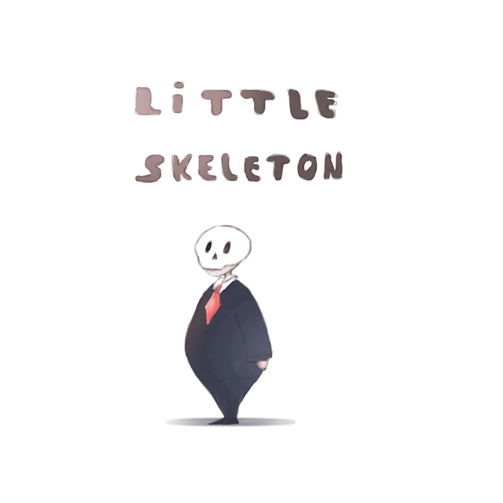 Little skeleton by butter_flt