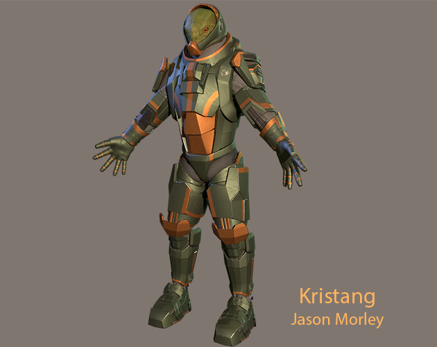 Kristang Soldier by JRMorley