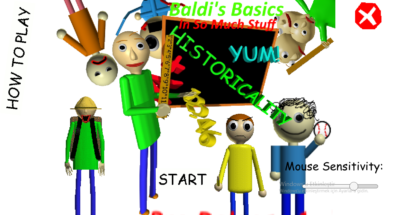 Baldi's Basics in A Lot Of Content by KayipKux