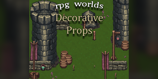 RPG Worlds Decorative Props by Szadi art.