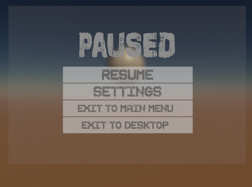Simple Menu System by KaleSurfer