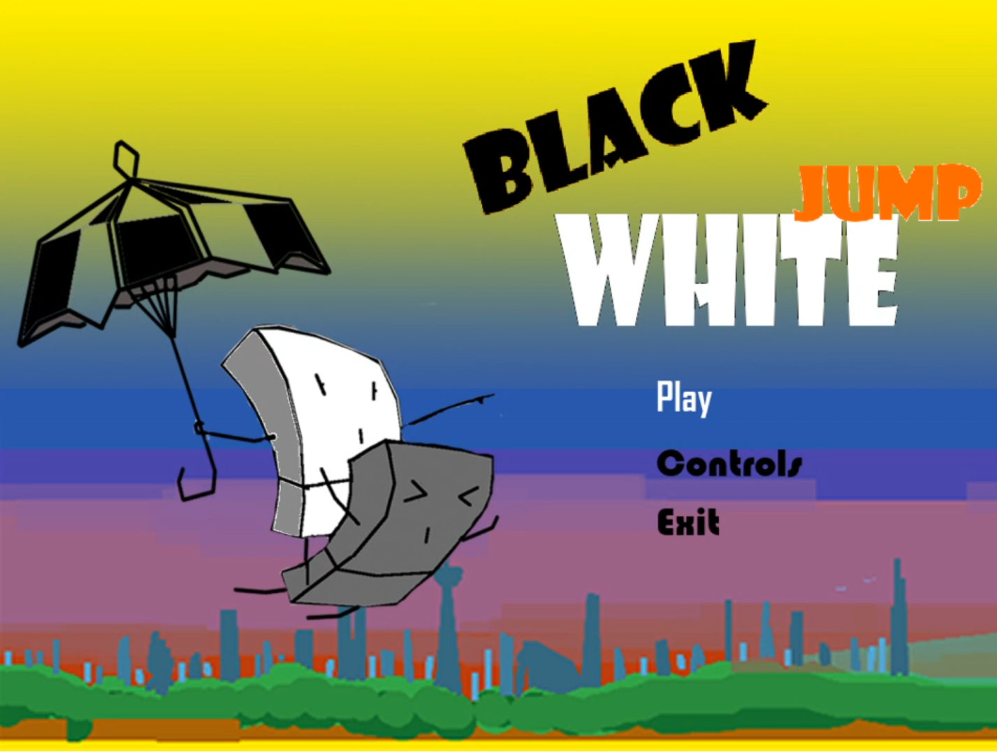 black white jump by yuetongku