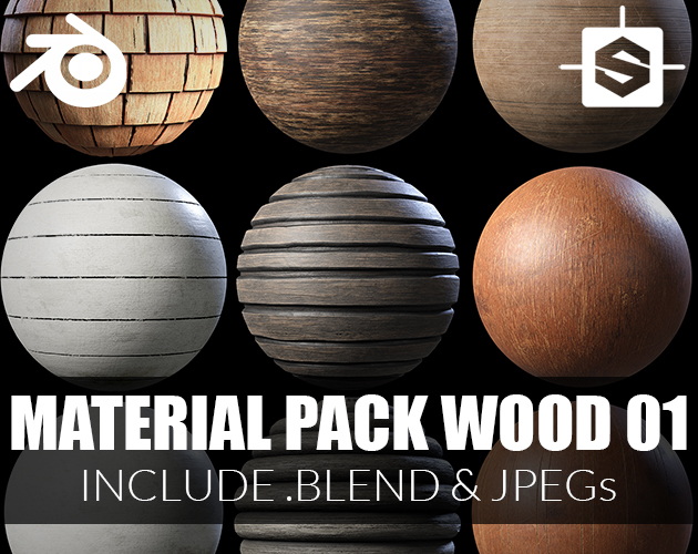 Texture Pack: Wood 01 by JulioVII