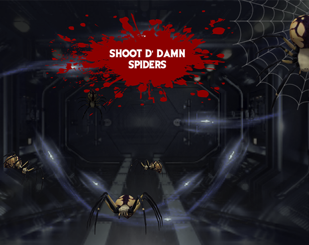 Shoot D'Damn Spiders by RamiroOliva
