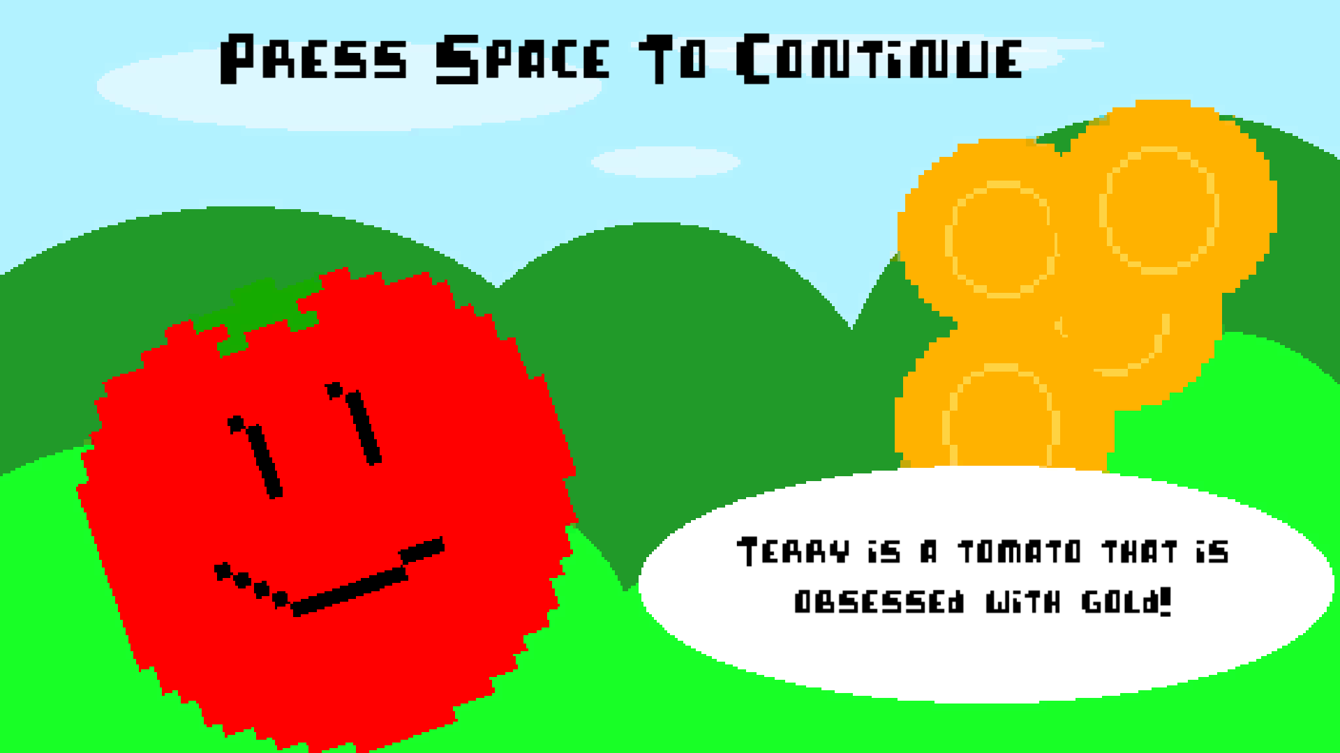 Terry the Greedy Tomato by LeafMeAloneGames