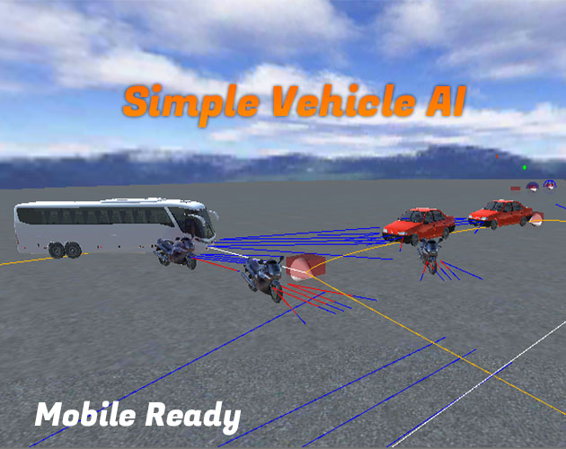 Simple Vehicle AI (Beta v1) by Johnny Games