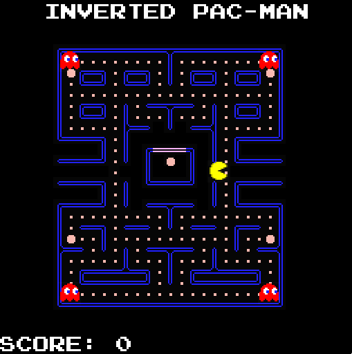 Inverted Pac-Man by gogoprog