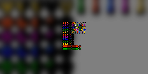 UI 8x8 icons tileset by Coolcoder360