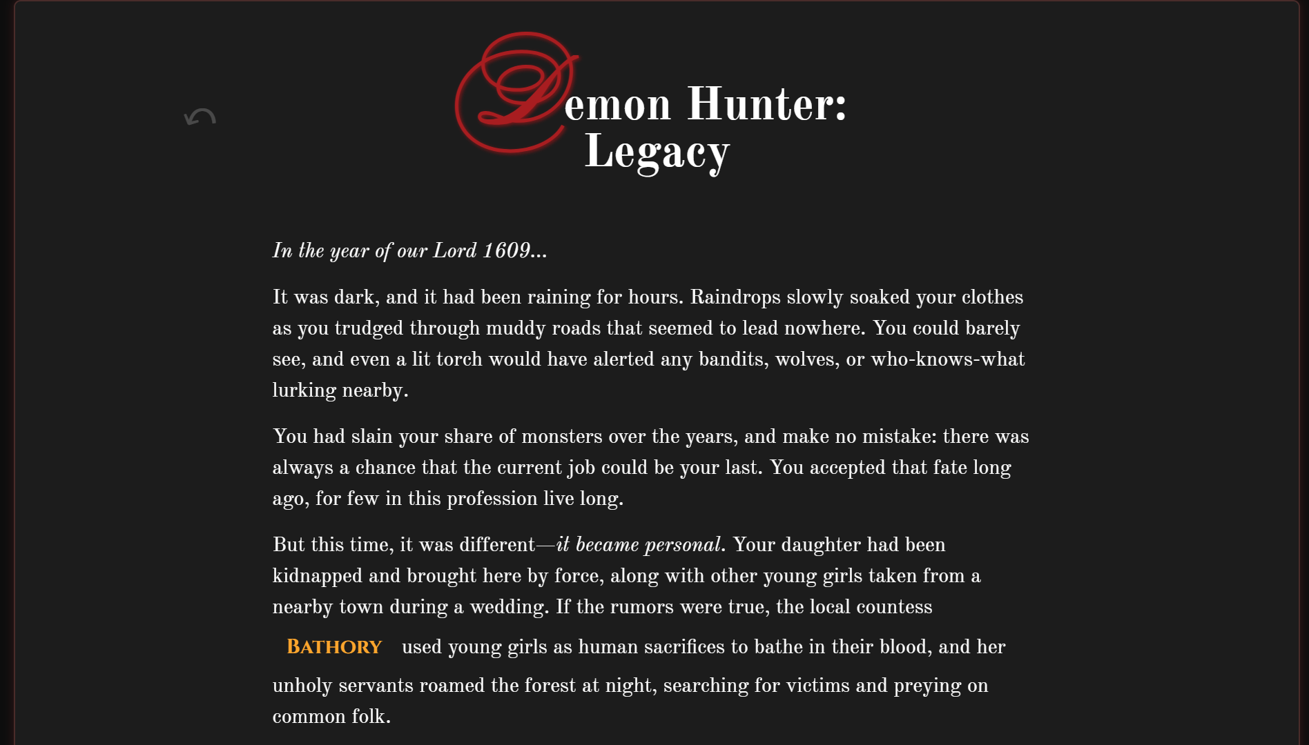 Demon Hunter: Legacy by RetroVem