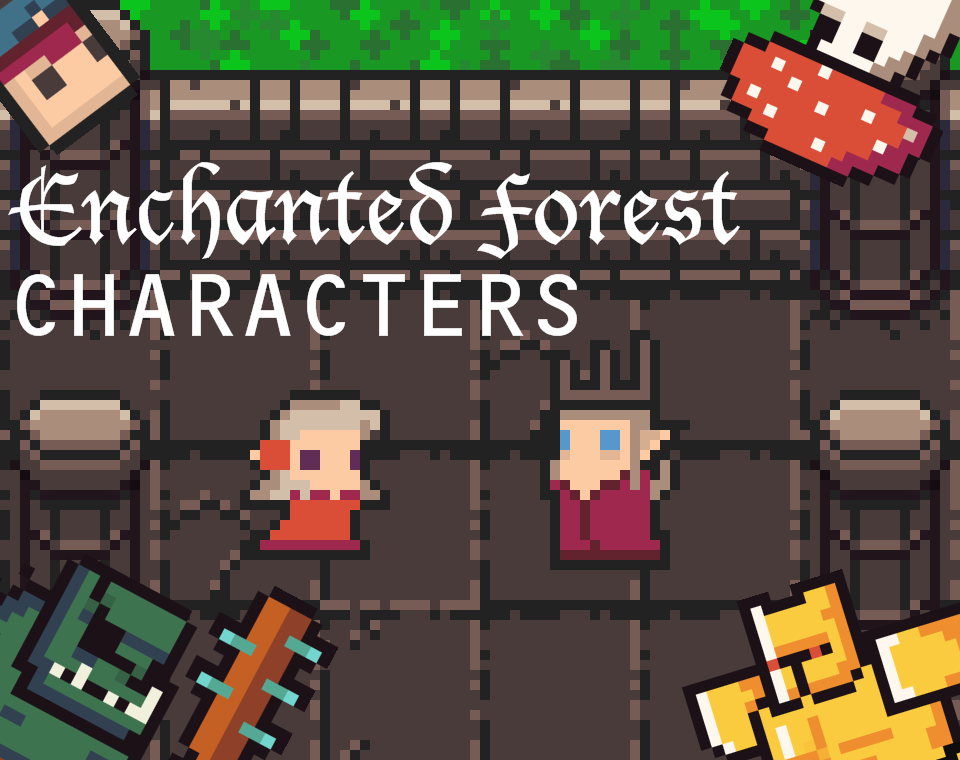 New characters - 16x16 Enchanted Forest Characters by Superdark