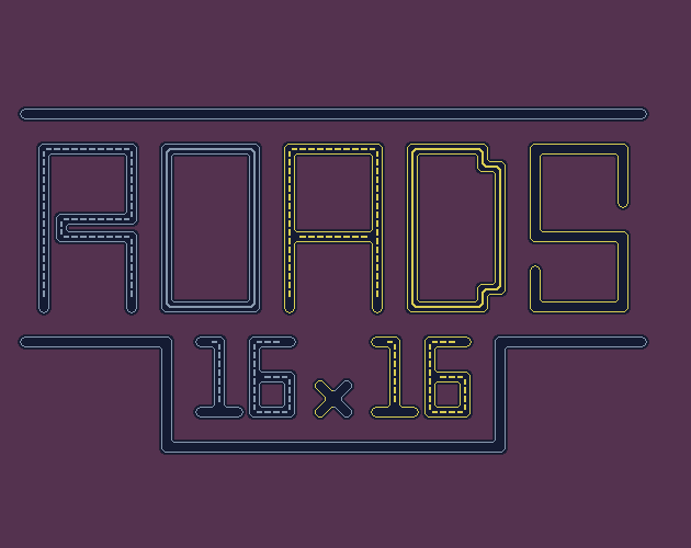 Road Tileset(16x16) by 413 Games