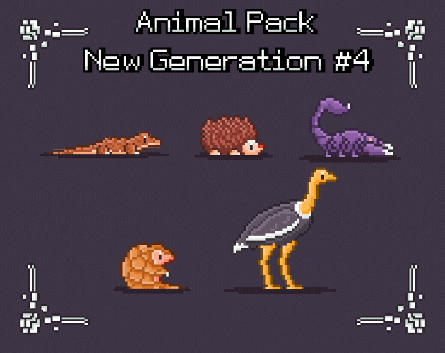 New Generation - Animal Pack 4 by Kale Game Dev