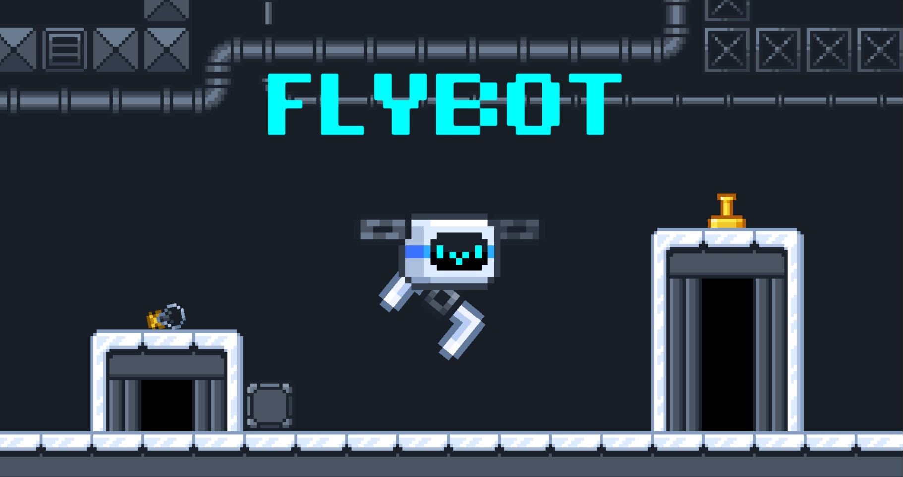 FLYBOT by Ice Forge Games for Brackeys Game Jam 2025.1 - itch.io