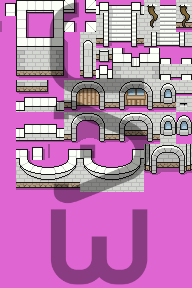 Old Ruins tileset with 130 tiles by JAB