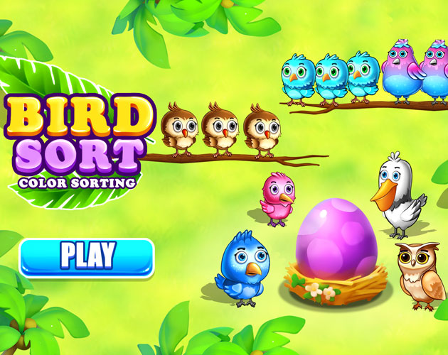 Color Bird Sort - Puzzle Games by ninepixels
