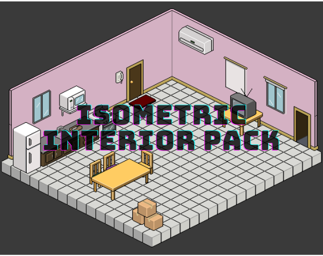 Devlog - Isometric Pixel Art Home Interior Pack by Kabukidanshi