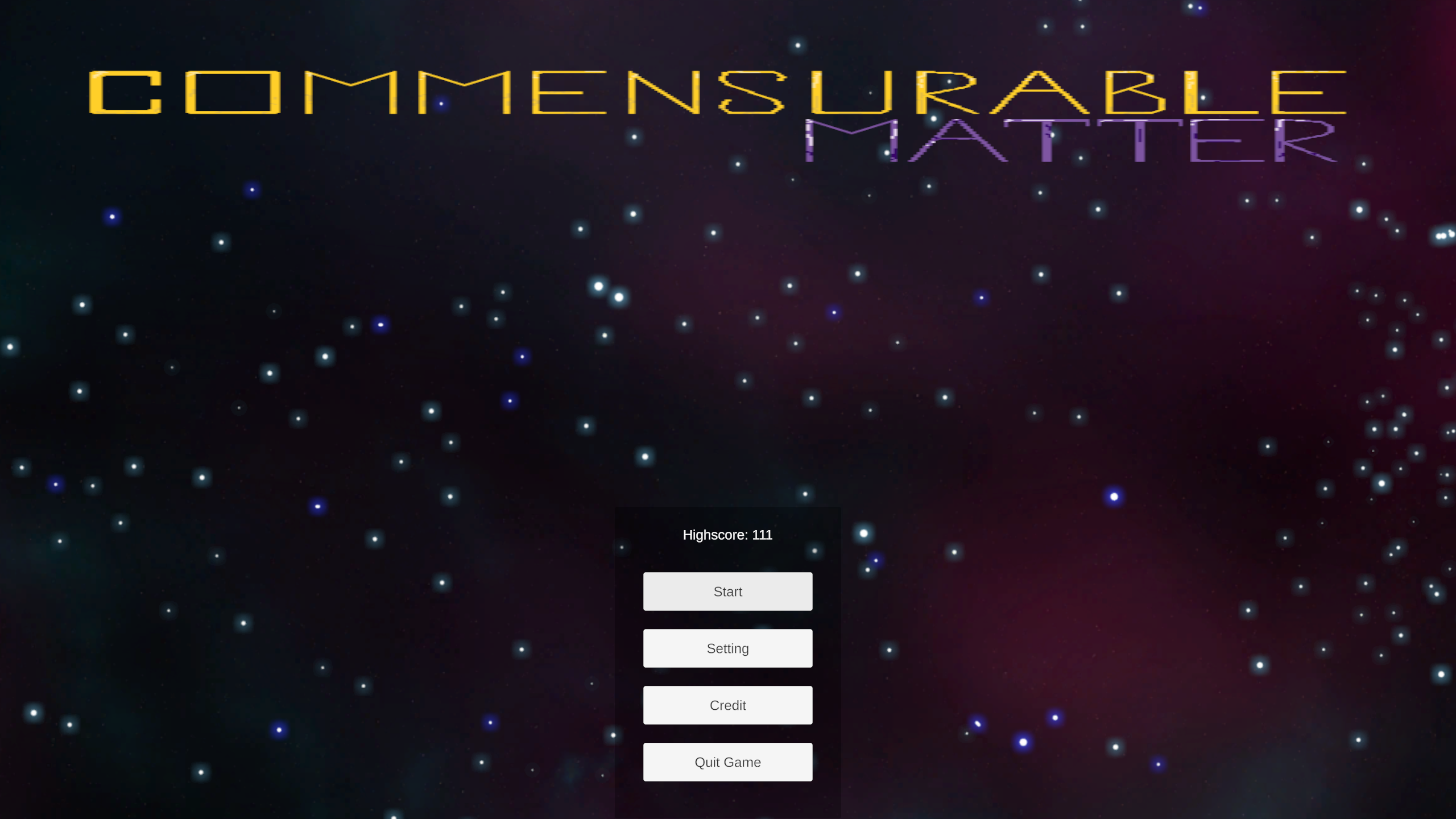 Commensurable Matter by Vipra Karsa for GIMJAM 2025 - itch.io